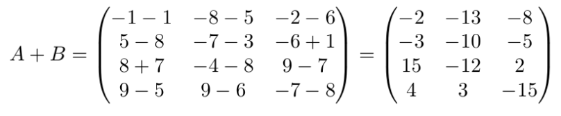 Operaciones entre matrices – totumat