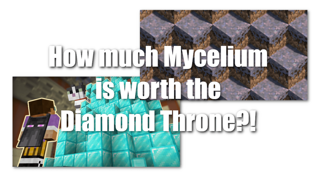 Hermitcraft – How much Mycelium is worth the Diamond Throne?! – totumat